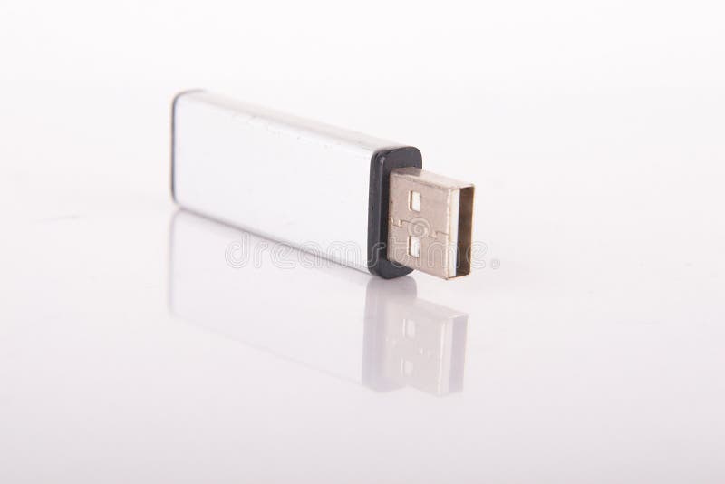 Mirrored USB Stick stock photo. Image of connect, connection - 8124248