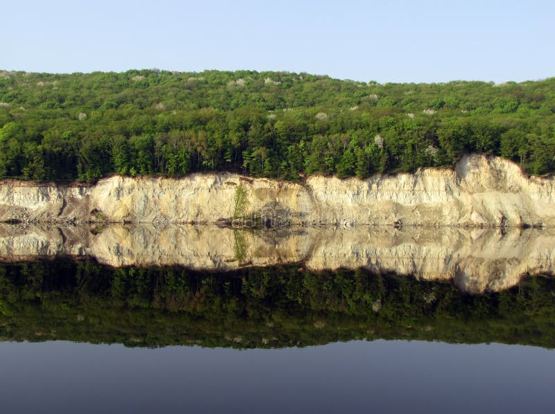 Mirroring the steep bank stock photo. Image of travel - 72043852
