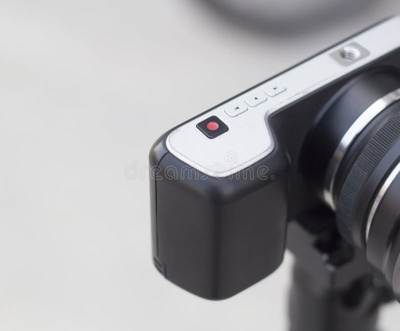 Mirrorless Classic Camera Minimal Design Stock Photo - Image of camera ...