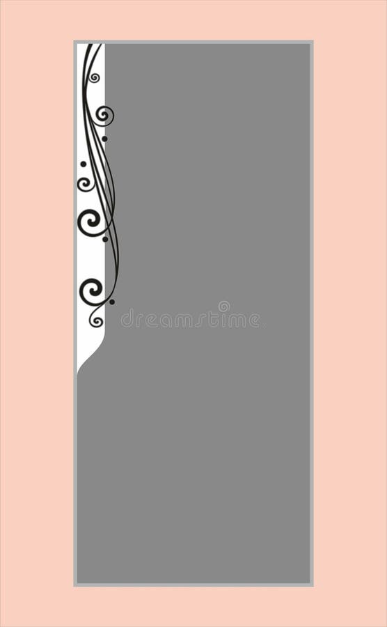 Mirrors Glass Border Design Vector CDR Stock Vector - Illustration of ...