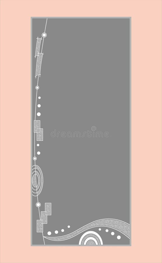 Mirrors Glass Border Design Vector CDR Ilustração do Vetor - Ilustração ...