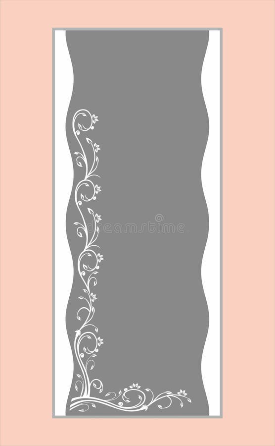 Mirrors Glass Border Design Vector CDR Stock Vector - Illustration of ...