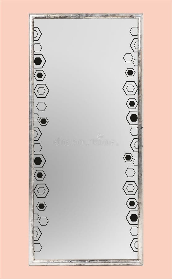 Mirrors Glass Border Design Vector CDR Stock Vector - Illustration of ...