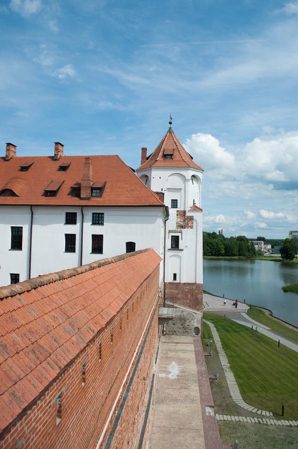 The Mirsky Castle stock image. Image of castle, showplace - 67731335