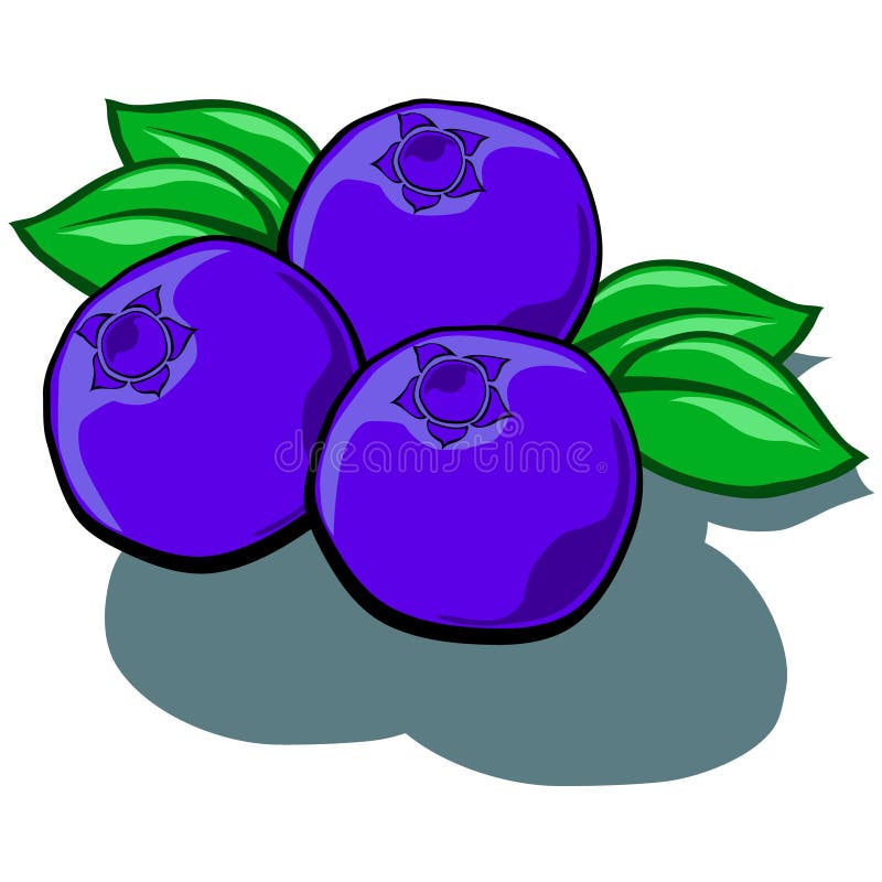 Mirtilli Svegli, Personaggi Dei Cartoni Animati Divertenti Delle Bacche ...