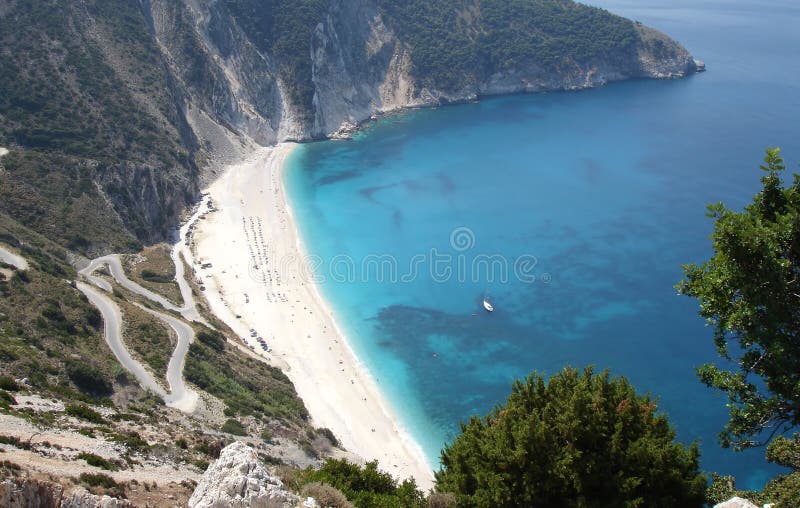 Mirtos Beach at Crete Island, Greece Stock Photo - Image of ...