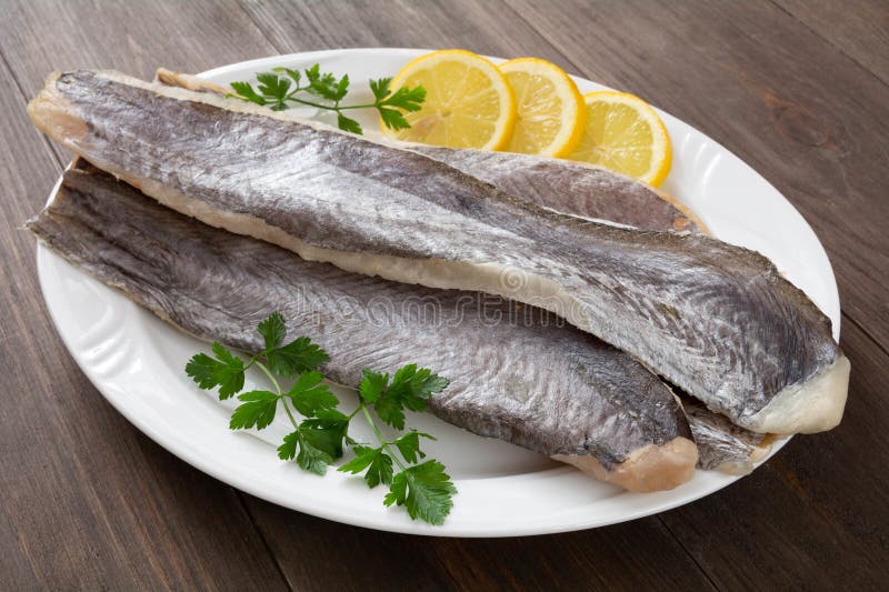 Miruny fish fillets stock image. Image of fillet, fresh - 303361221