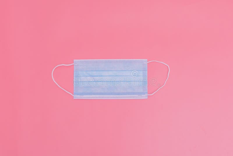 Mis azul sobre fondo rosa foto de archivo. Imagen de médico - 245921642