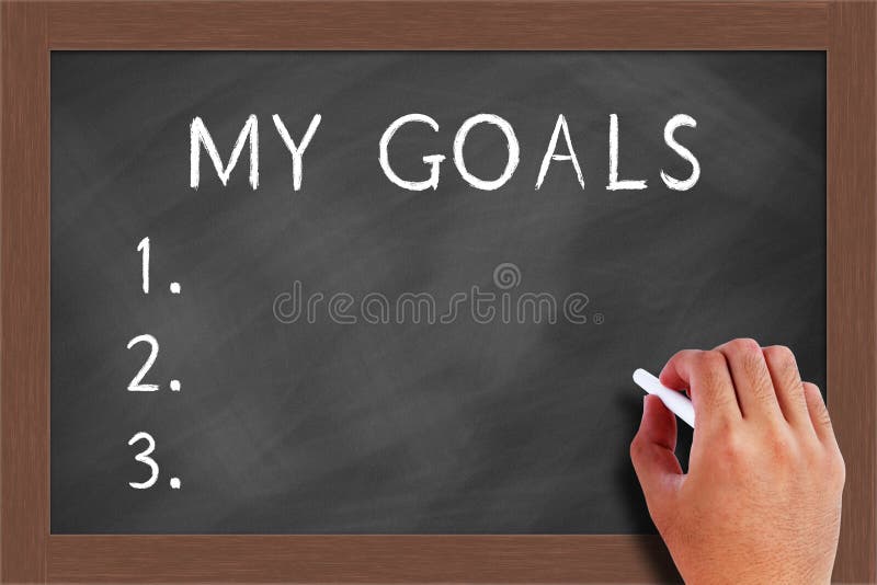 Lista De Las Metas Para 2018 Hoja De Papel Cerca De La Pluma, De Los ...