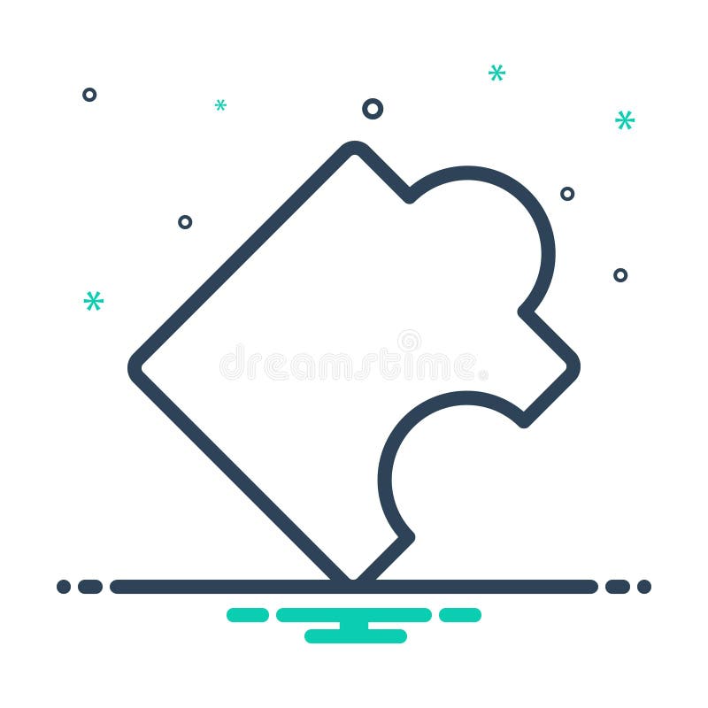 Mix Icon for Misc, Complex and Difficult Stock Illustration ...