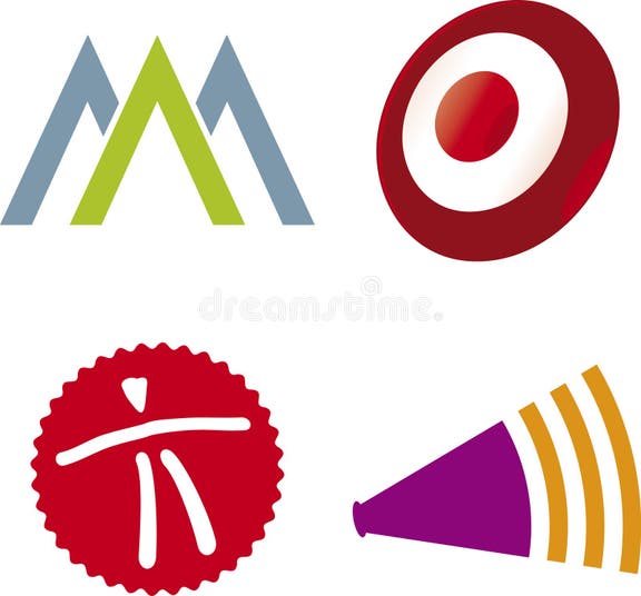 Misc logos (vector) stock vector. Illustration of stylized - 2834894