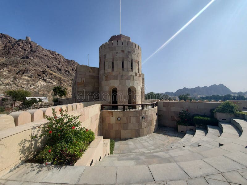Muscat gate museum, Oman stock photo. Image of monument - 239255096