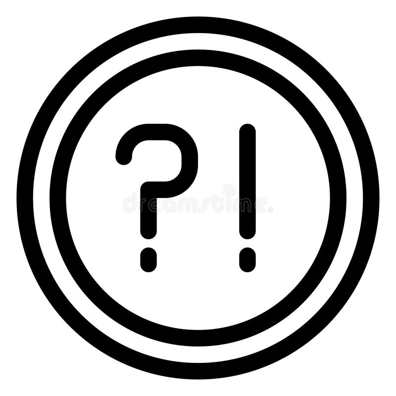 Miscellaneous Icon Black and White Stock Vector - Illustration of ...