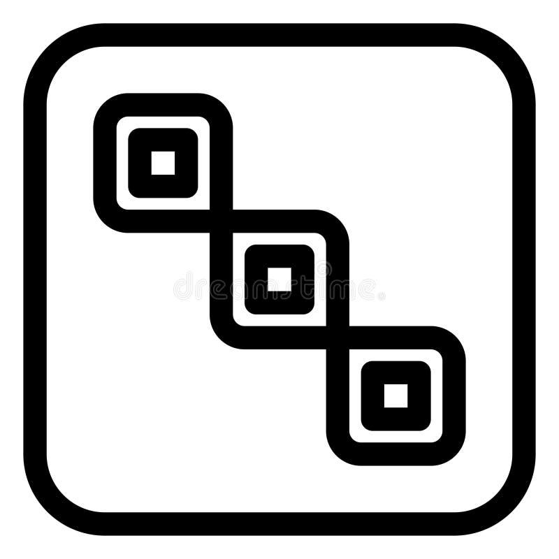 Miscellaneous Icon Black and White Stock Vector - Illustration of green ...