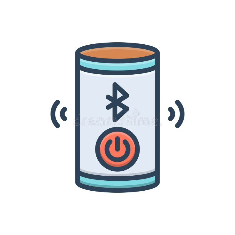 Color Illustration Icon for Activated, Operate, Switch on Editorial ...