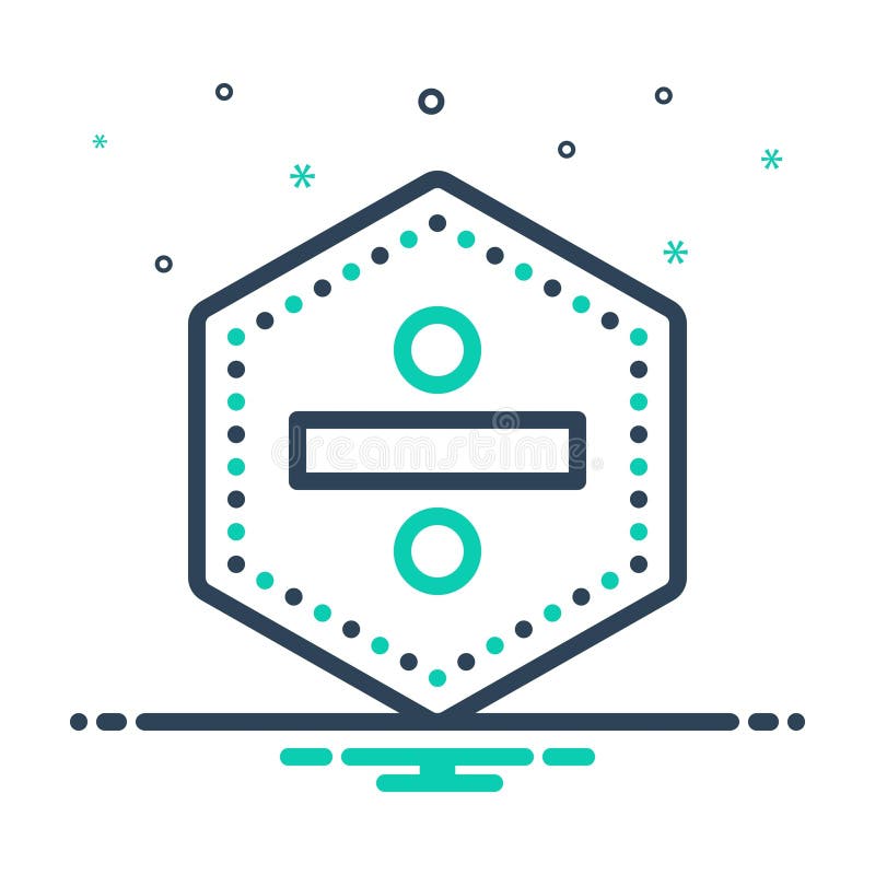 Mix Icon for Divide, Break and House Stock Vector - Illustration of ...