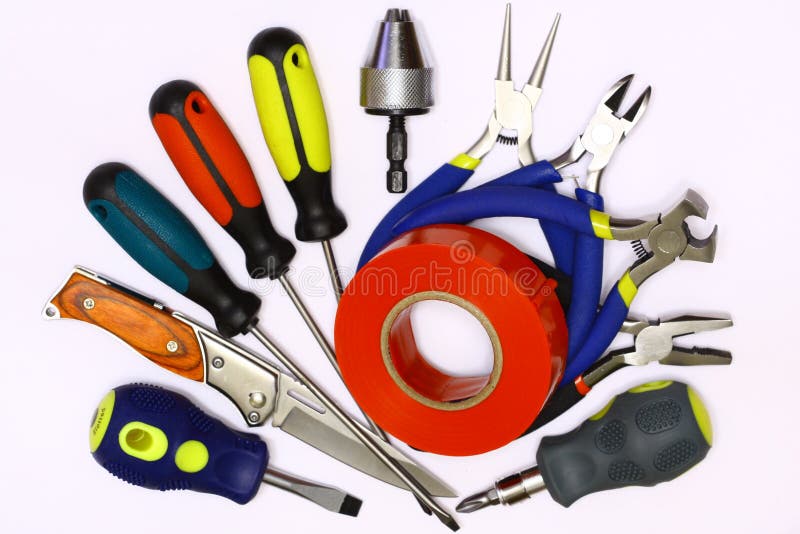 Miscellaneous tools stock photo. Image of insulating, manufacture - 8314608