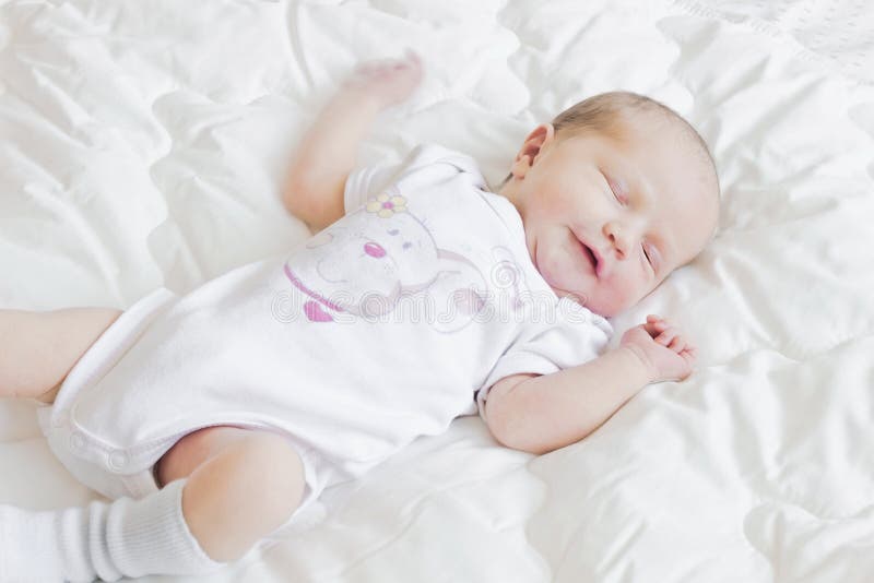 Mischievous baby stock image. Image of portrait, relaxation - 44040607