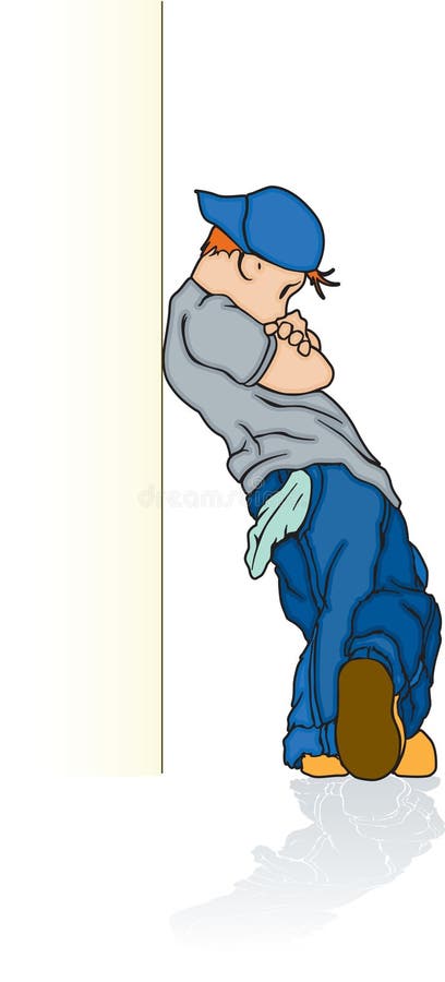 Mischievous Boy stock vector. Illustration of young, prankster - 10270025