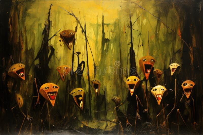 Mischievous Goblins Lurking in Shadowy Corners - Generative AI Stock ... Mischievous Goblins Lurking in Shadowy Corners - Generative AI Stock ...