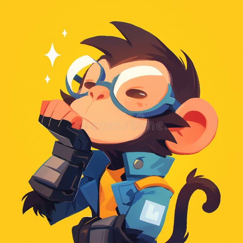 Monkey Software Stock Illustrations – 300 Monkey Software Stock ...