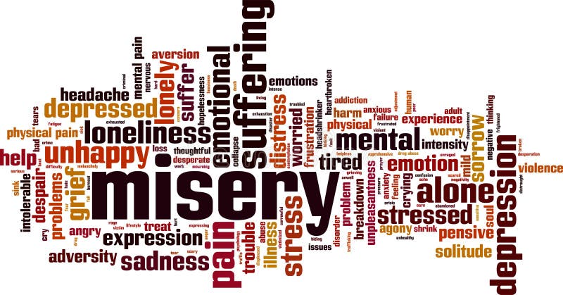 Misery Stock Illustrations – 7,168 Misery Stock Illustrations, Vectors ...