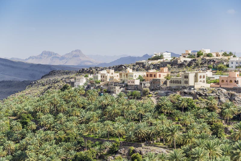 Misfah Abreyeen stock photo. Image of tourism, blue, misfah - 41186758