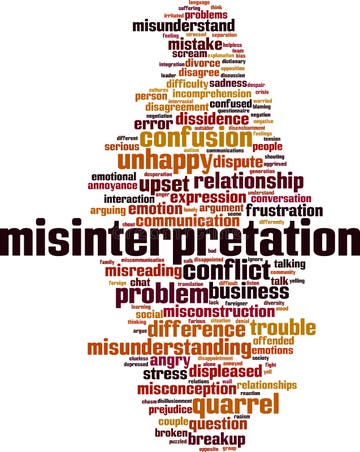 Misinterpretation Stock Illustrations – 109 Misinterpretation Stock ...