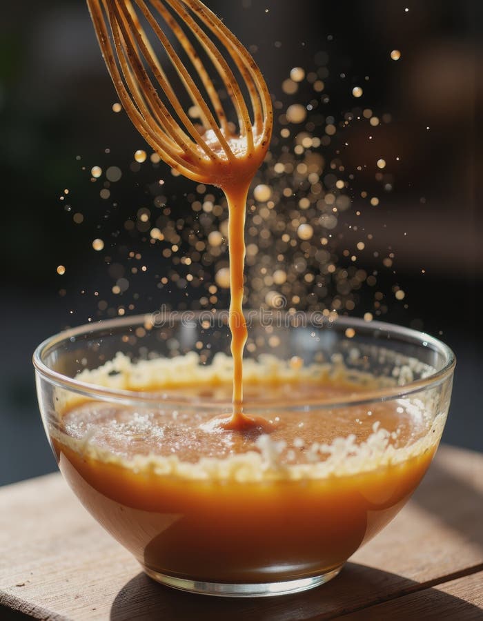 Miso Paste Dissolving in a Bowl, Creating an Umami Explosion with ...