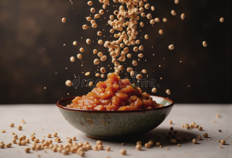 Miso Paste Dissolving with an Umami Explosion and Soybean Particles ...