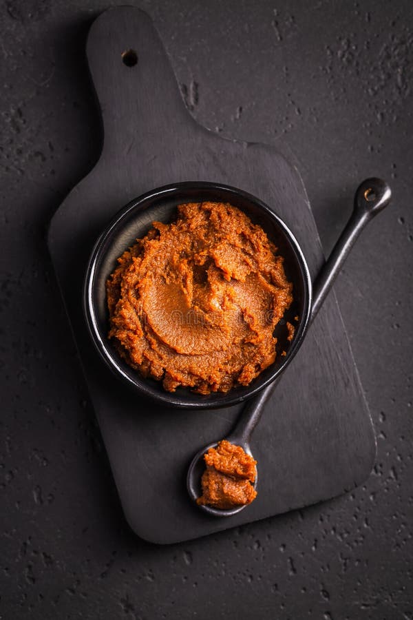 Miso Paste - Japanese Traditional Soybean Processed Foods Stock Photo ...