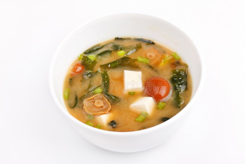 Miso-soep stock foto. Image of boon, keuken, ontbijt - 17766636