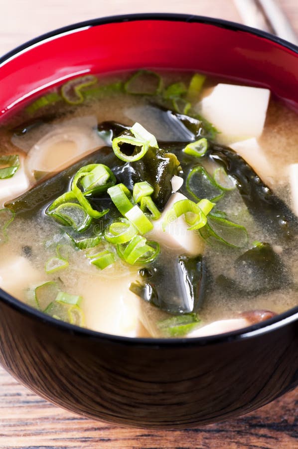Miso soup stock image. Image of miso, food, dinner, potage - 13879555