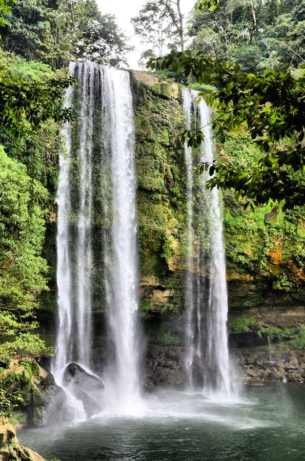 Misol Ha Waterfall stock image. Image of national, bottom - 86558179