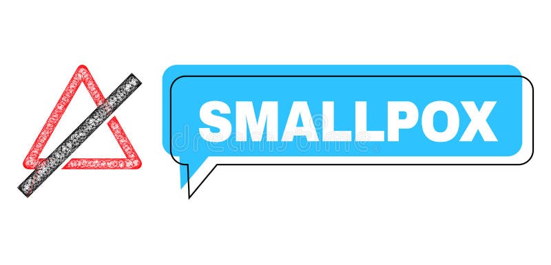 Speech SMALLPOX Colored Bubble Frame Stock Vector - Illustration of ...