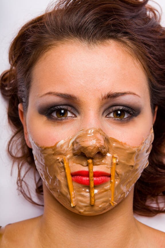 Miss Chocolate Lecter stock image. Image of femininity - 5266553