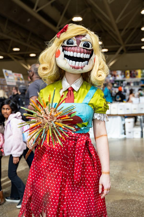 Cosplayer at Toronto Comicon Event. Editorial Photo - Image of ...