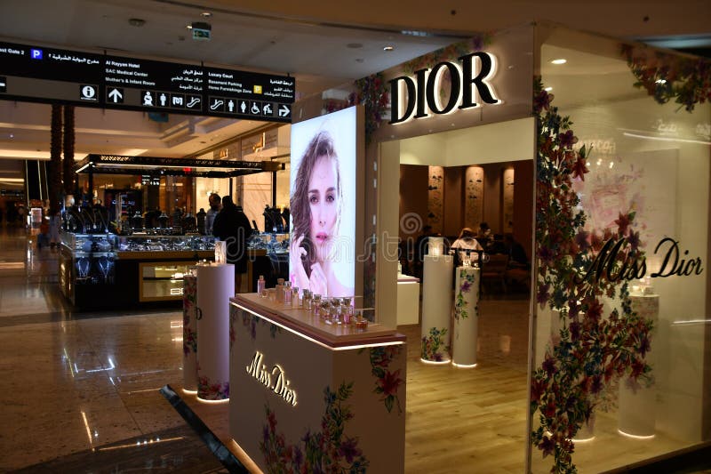 Miss Dior Kiosk at Mall of Qatar in Doha, Qatar Editorial Stock Image ...