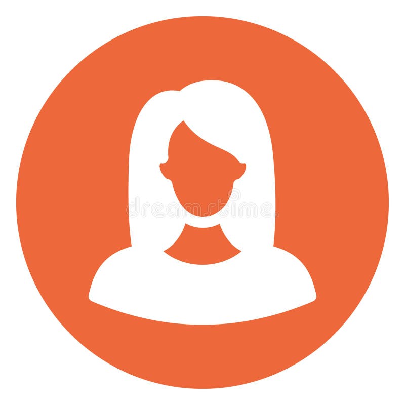 Miss Isolated Vector Icon Which Can Easily Modify or Edit Stock ...