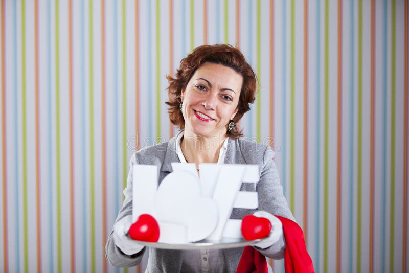 Miss love stock image. Image of gloves, happy, passion - 37719157