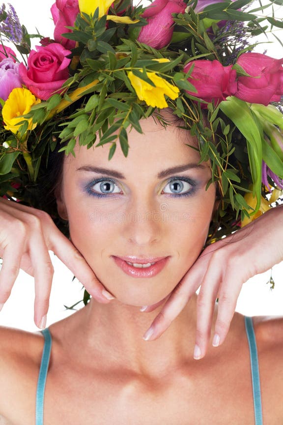 Miss spring stock photo. Image of beautiful, ecstatic - 29247614