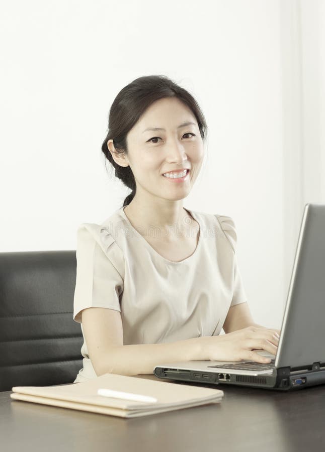 A miss staff in office stock photo. Image of pleased - 25499786