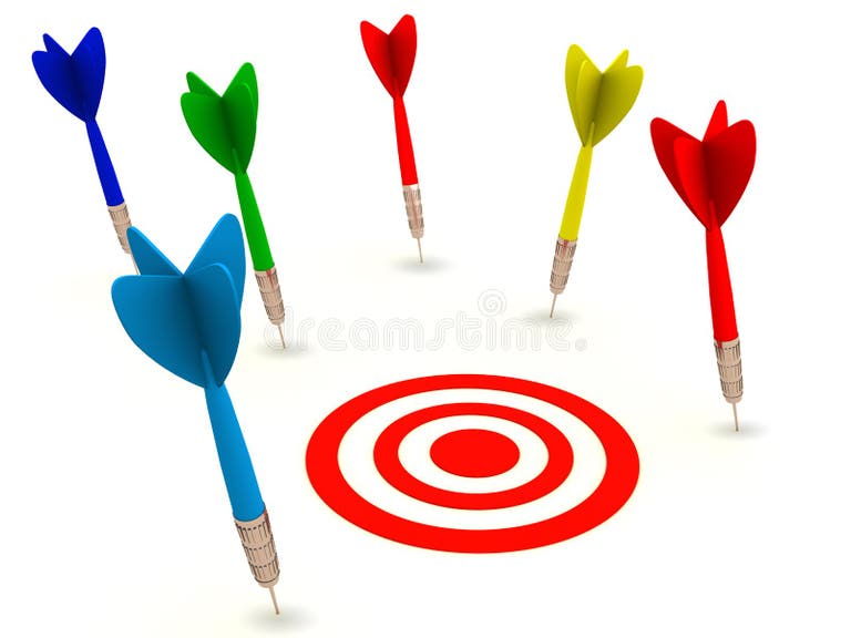 Arrow Missing Target Stock Illustrations – 196 Arrow Missing Target ...