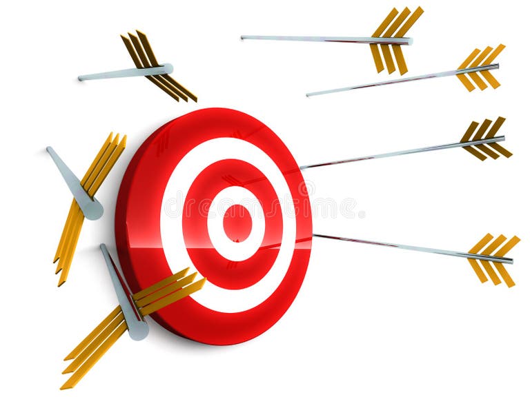 Arrows Missing Target Stock Illustrations – 63 Arrows Missing Target ...