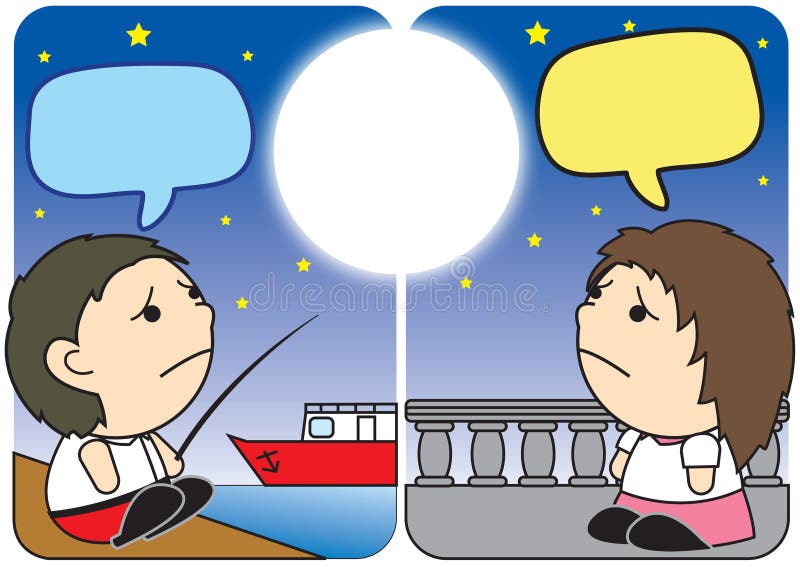 Cartoon Cute Miss You Stock Illustrations – 434 Cartoon Cute Miss You ...