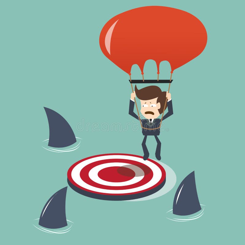 Missed Target concept stock vector. Illustration of marketing - 47222252