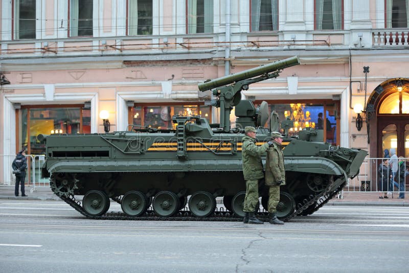 9M123 Khrizantema fotografia editoriale. Immagine di armamento - 45140796