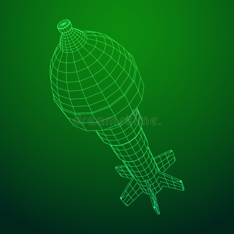 Missile, Nuclear Bomb Vector Stock Vector - Illustration of icon ...