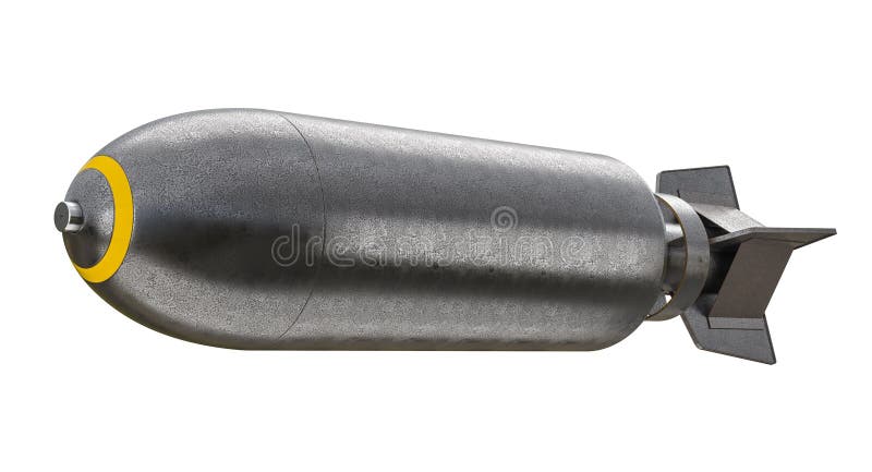 Missile on Transparent Background Stock Illustration - Illustration of ...