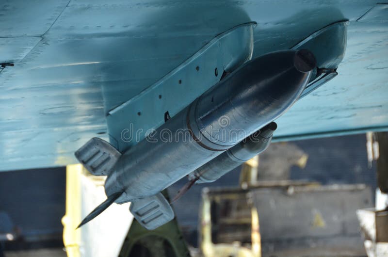 Missiles on the Wing of a Military Aircraft Editorial Image - Image of ...